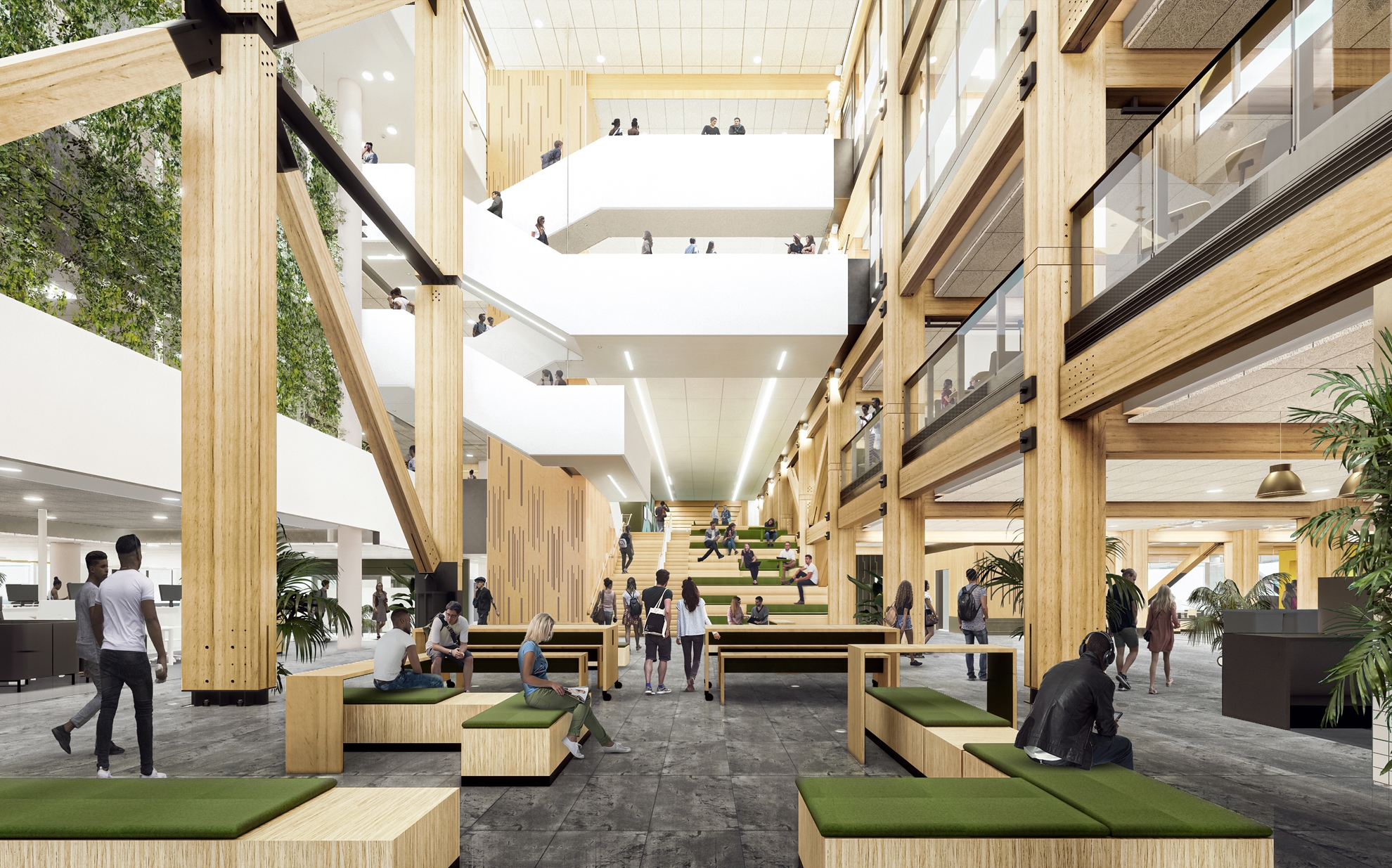 A1 Building: A Sustainable Marvel Redefining Campus Living - SPL Washrooms