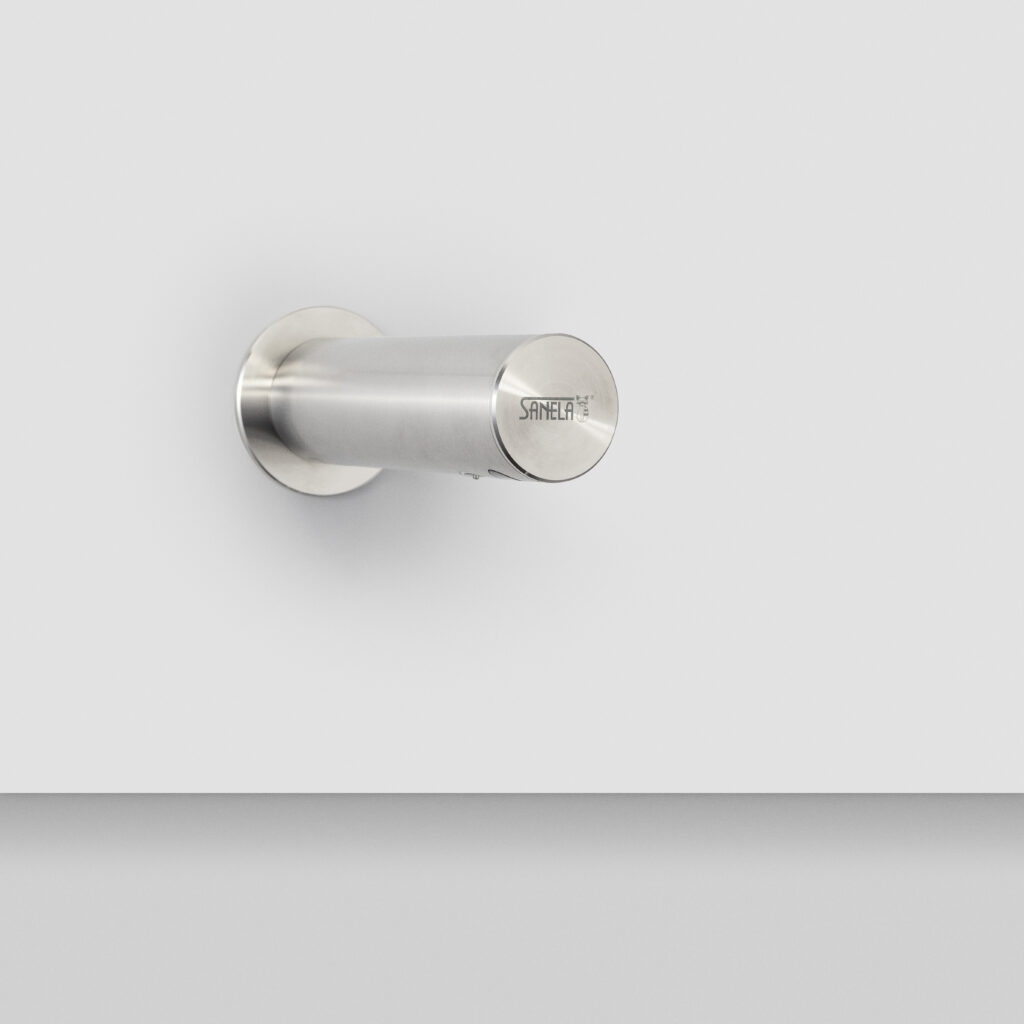 Sanela Spartan Wall Mount Soap - SPL Washrooms